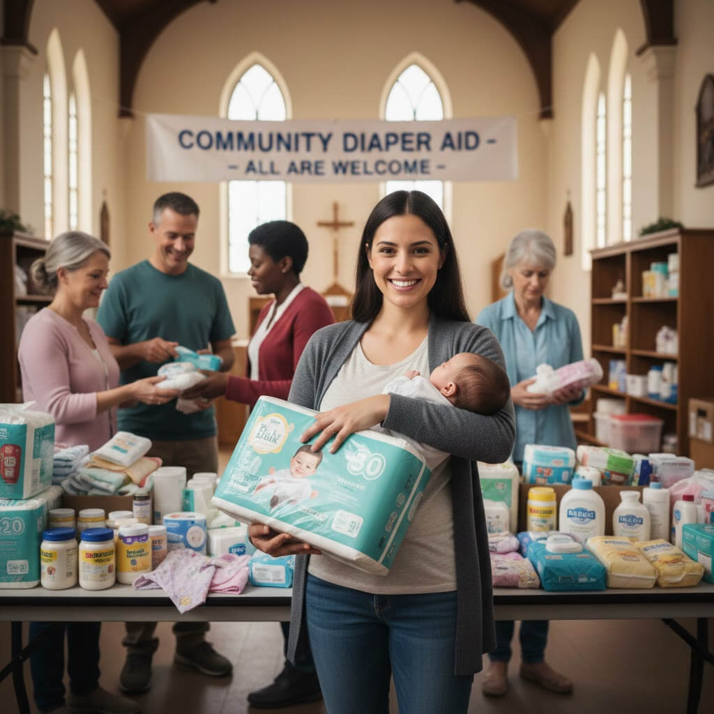 Churches That Help With Diapers: Access Free Monthly Packs