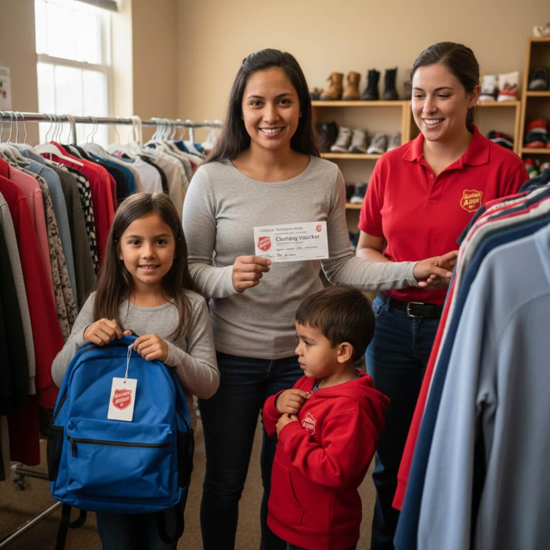 Salvation Army Clothes Voucher: How to Get Free Clothing Today