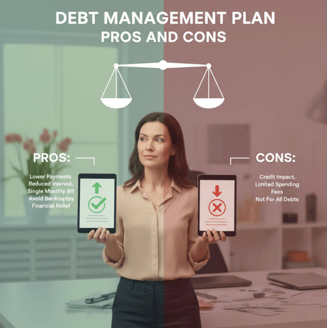 Debt Management Plan Pros and Cons: Is It Right for You?