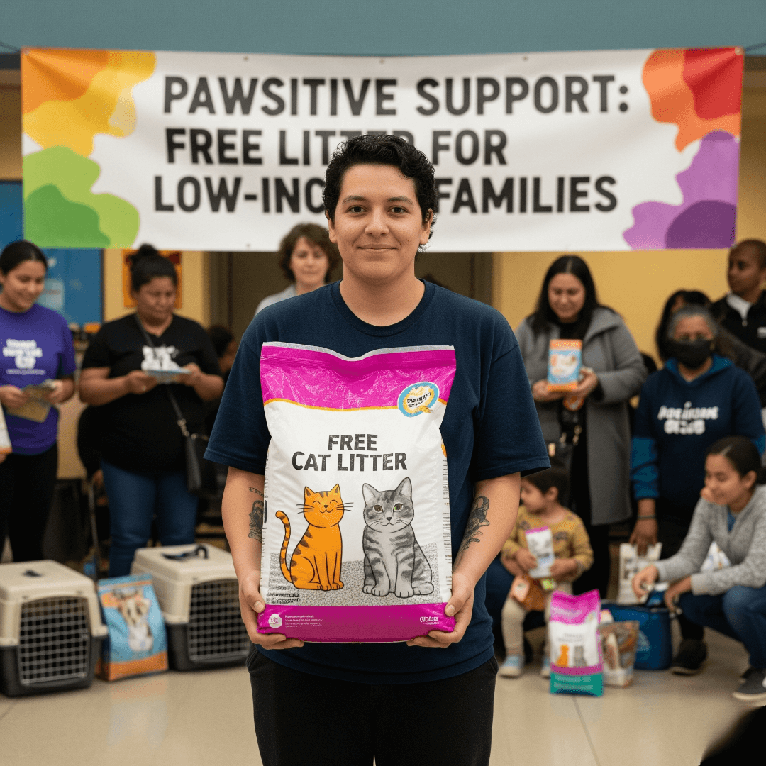 Free Cat Litter for Low-Income Families: Get Help Now