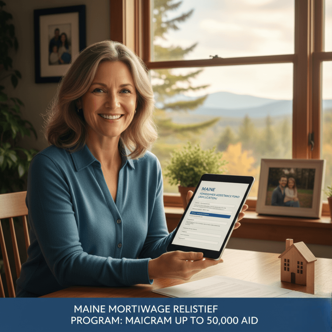 Maine Mortgage Relief Program: Apply for $50K Grant