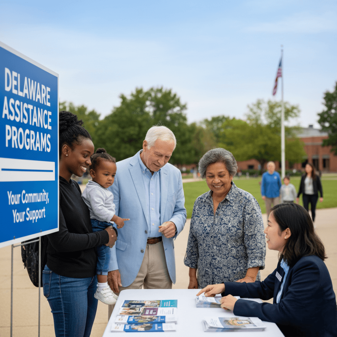 Delaware assistance programs: Food, Rent, Cash Help