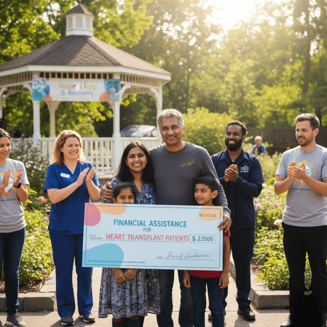 Financial assistance for heart transplant patients Grants