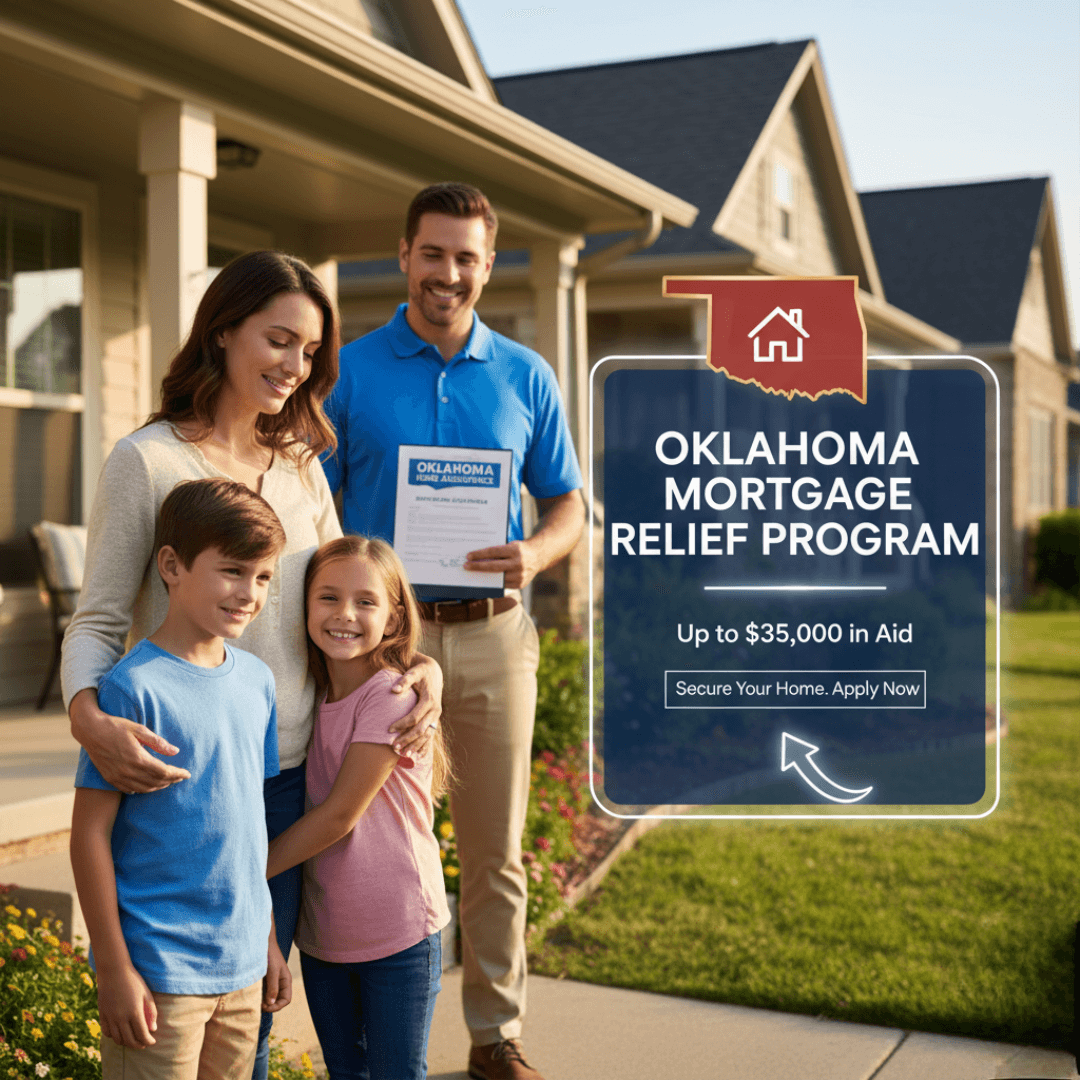 Oklahoma Mortgage Relief Program: $35,000 to Save Your Home