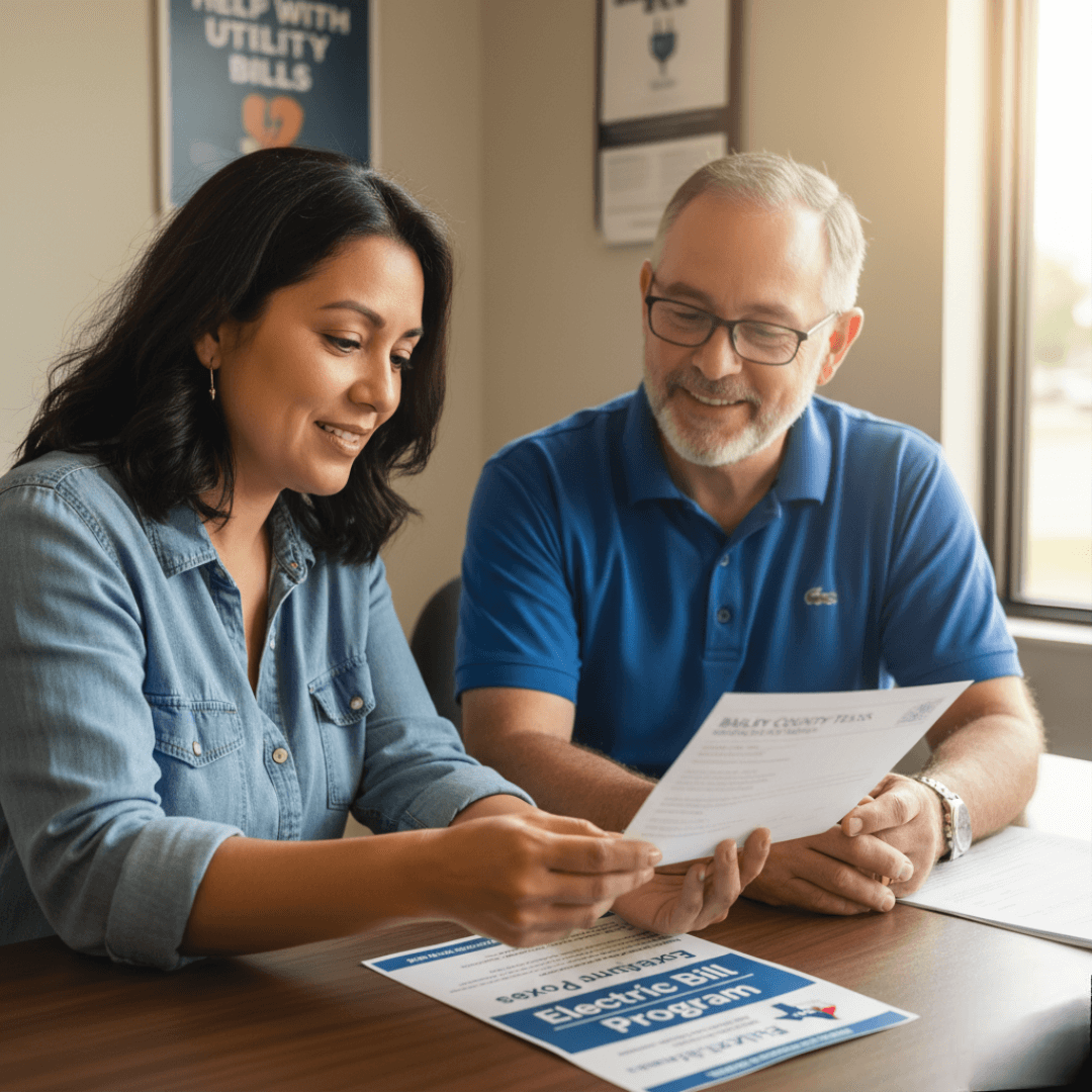 Bailey County Texas electric bill assistance program Apply Now
