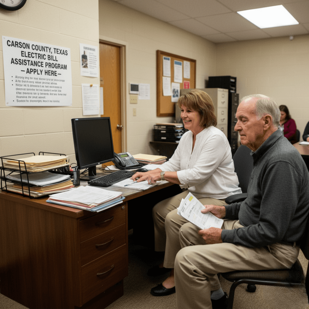 Carson County Texas electric bill assistance program Apply Now