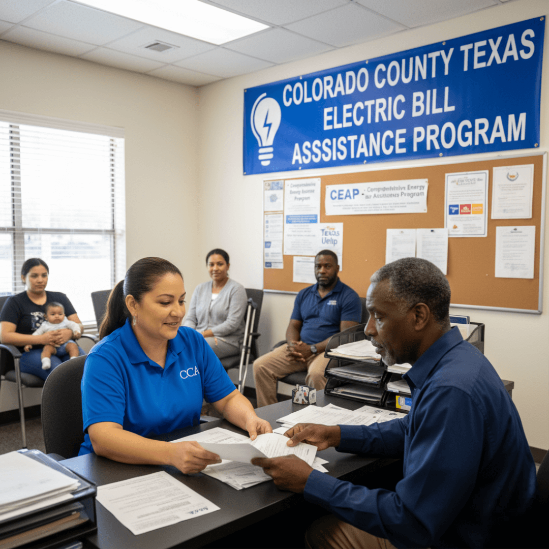Colorado County Texas electric bill assistance program Apply.