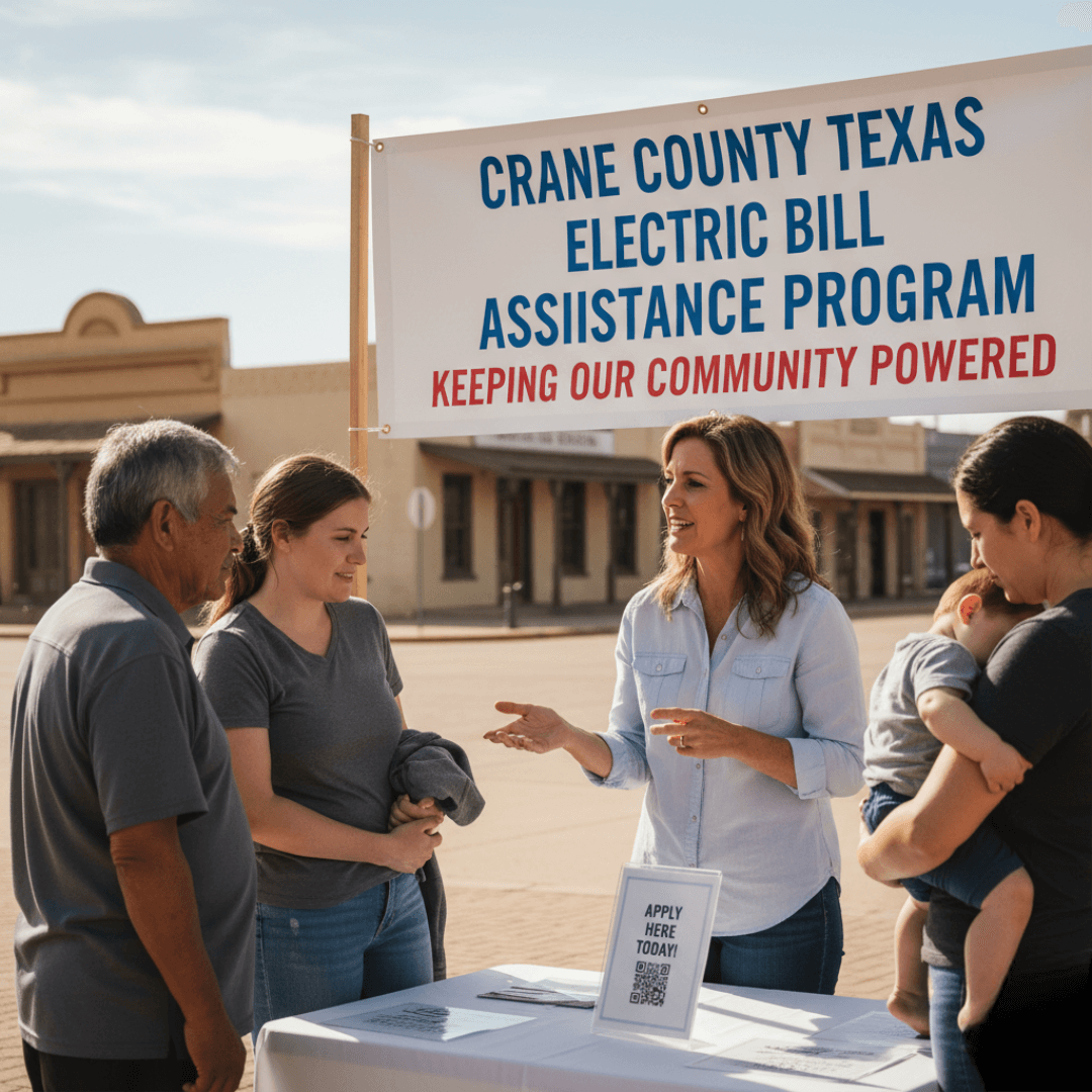 Crane County Texas Electric Bill Assistance Program: Utility Help