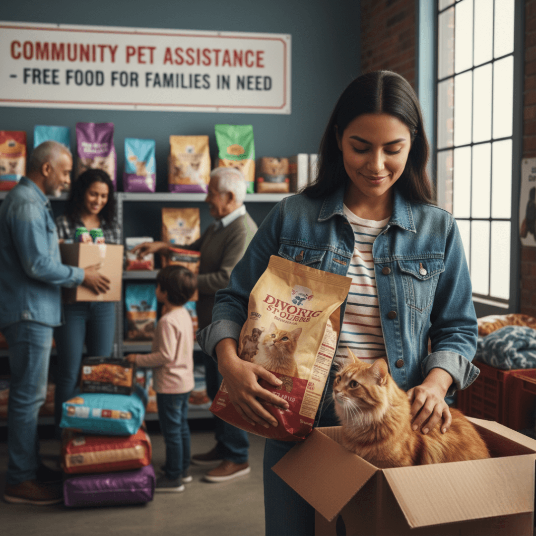 Free cat food for low income families Get Help Now