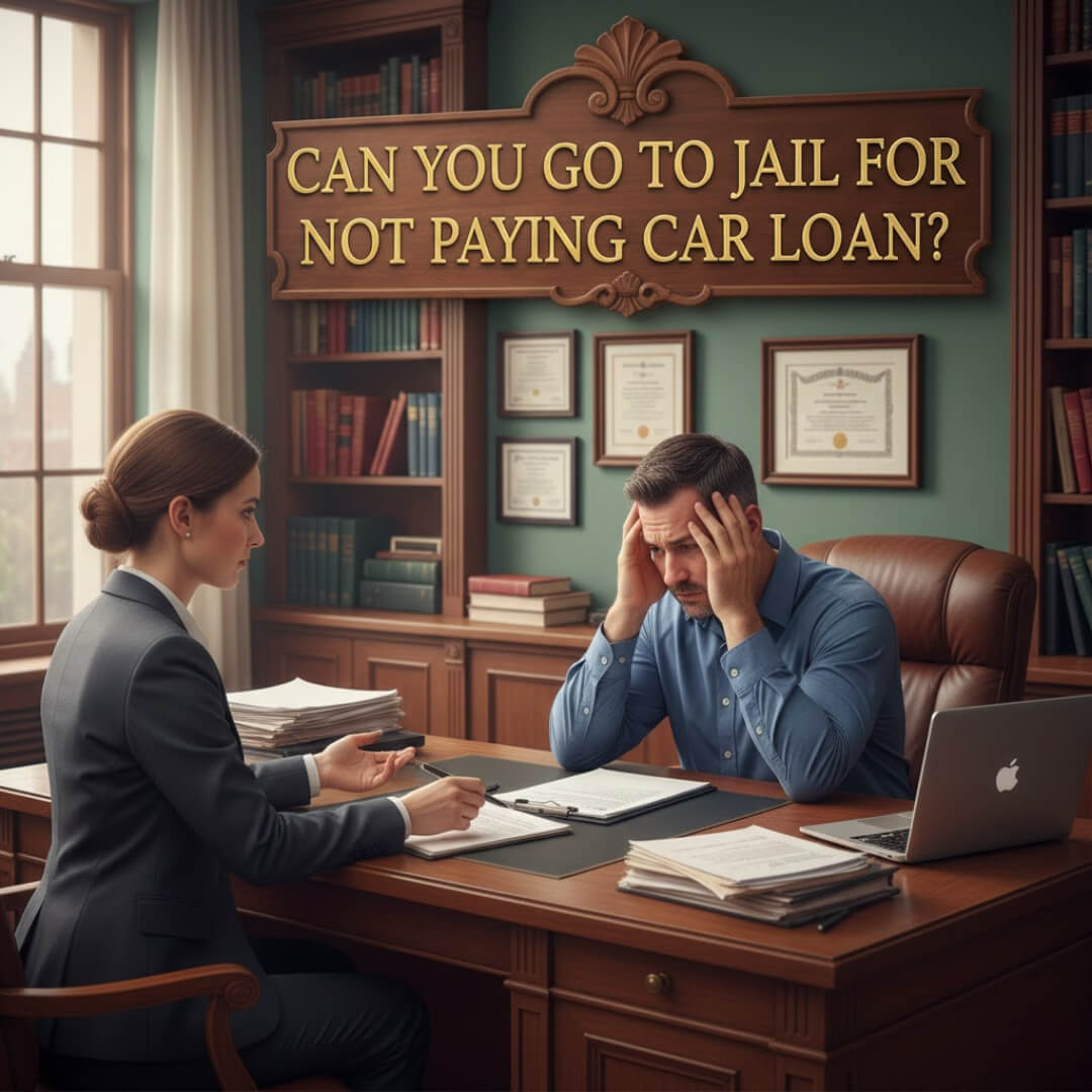 Can you go to jail for not paying car loan? Protect assets