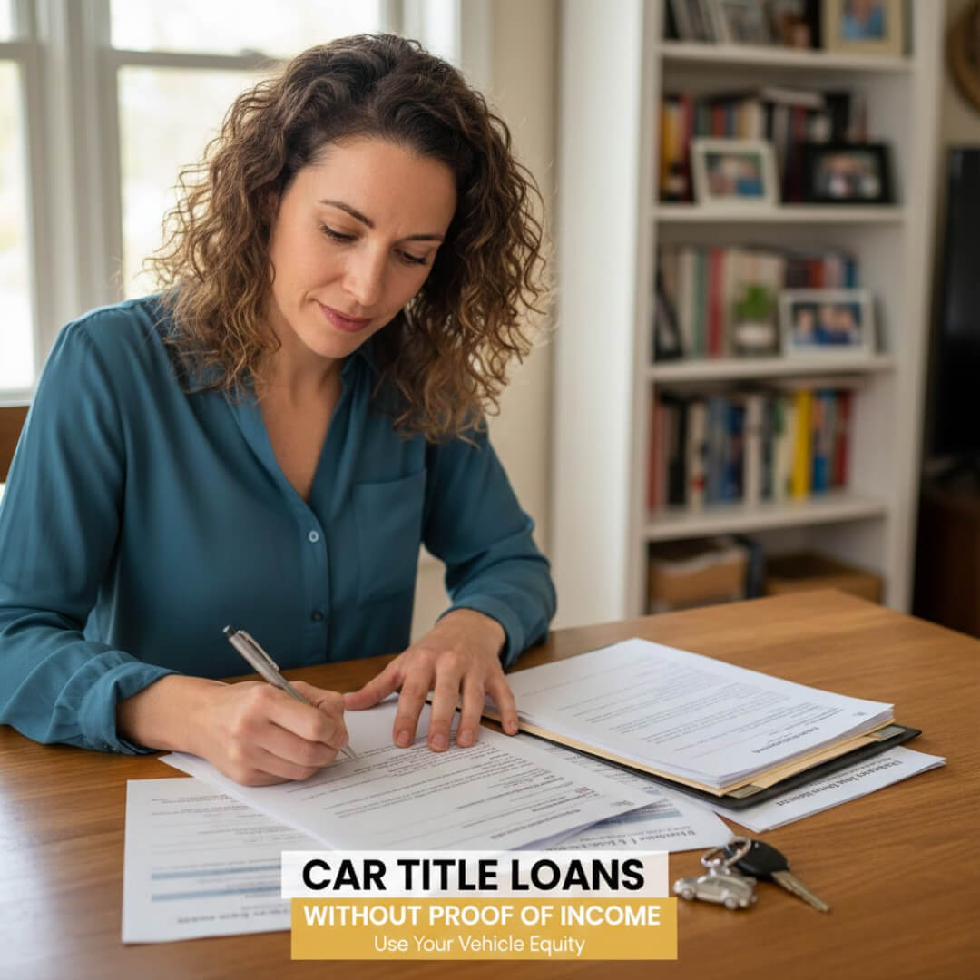 Car Title Loans Without Proof of Income: Get Fast Approval