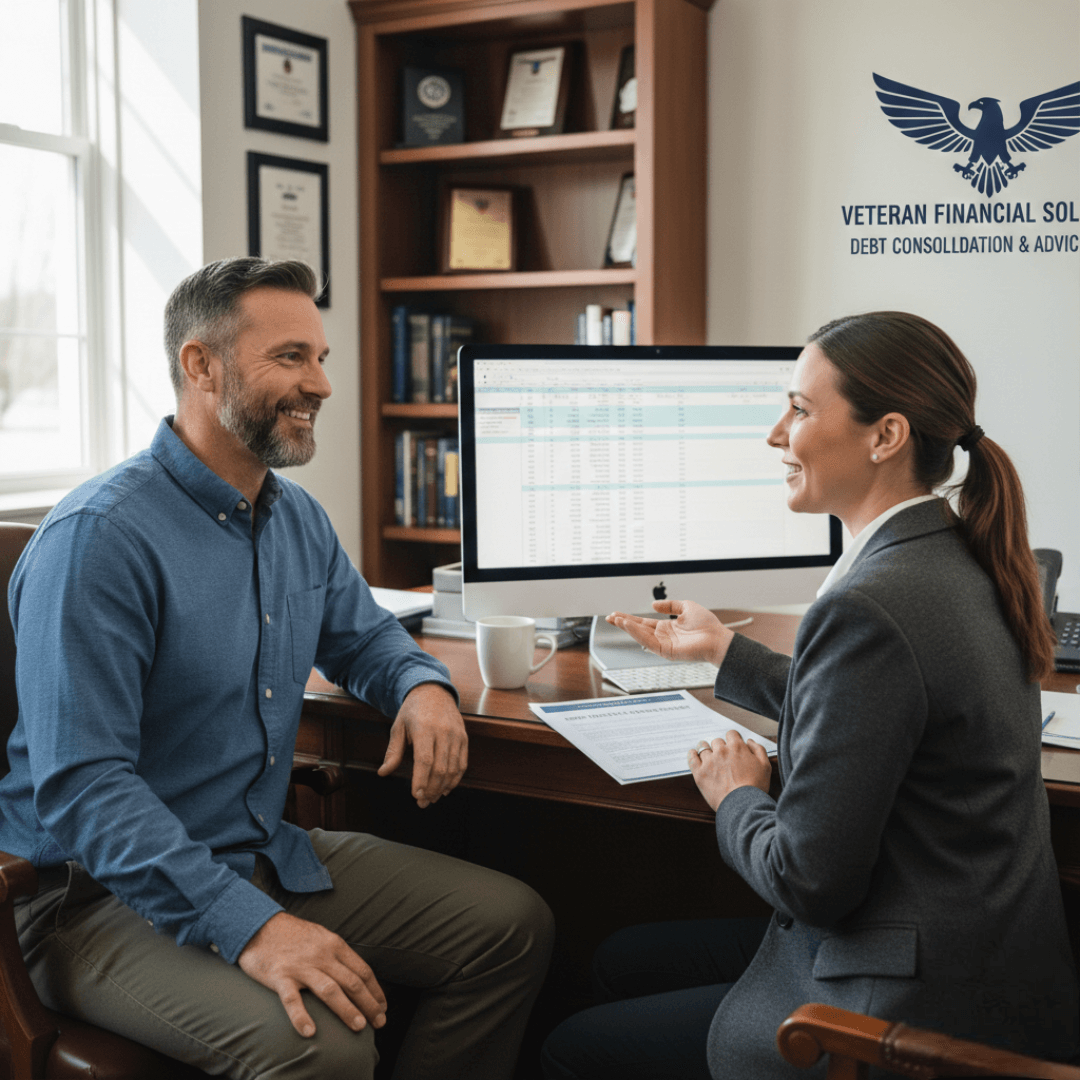 Debt consolidation for veterans using VA loans