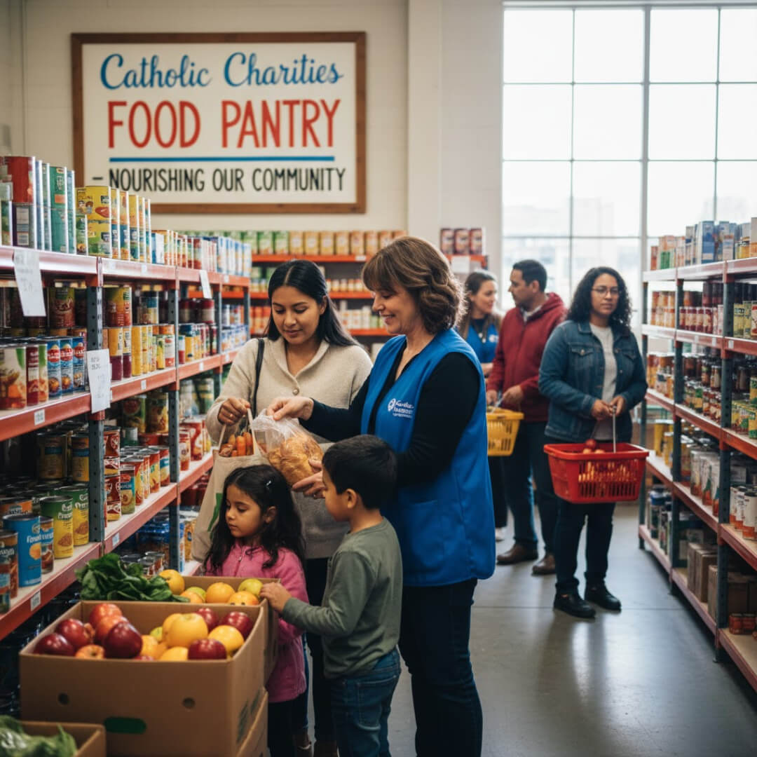 Catholic Charities Food Pantry: Get Free Groceries Today