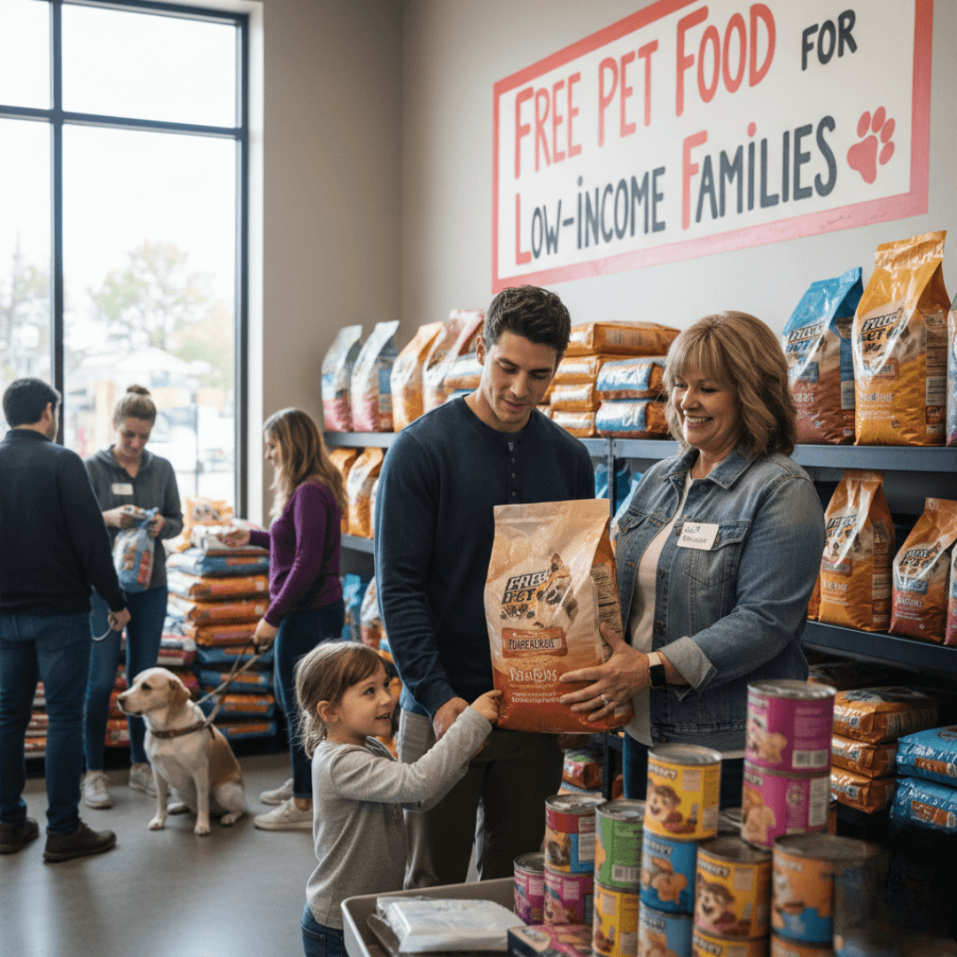 Free pet food for low income families: Get help today