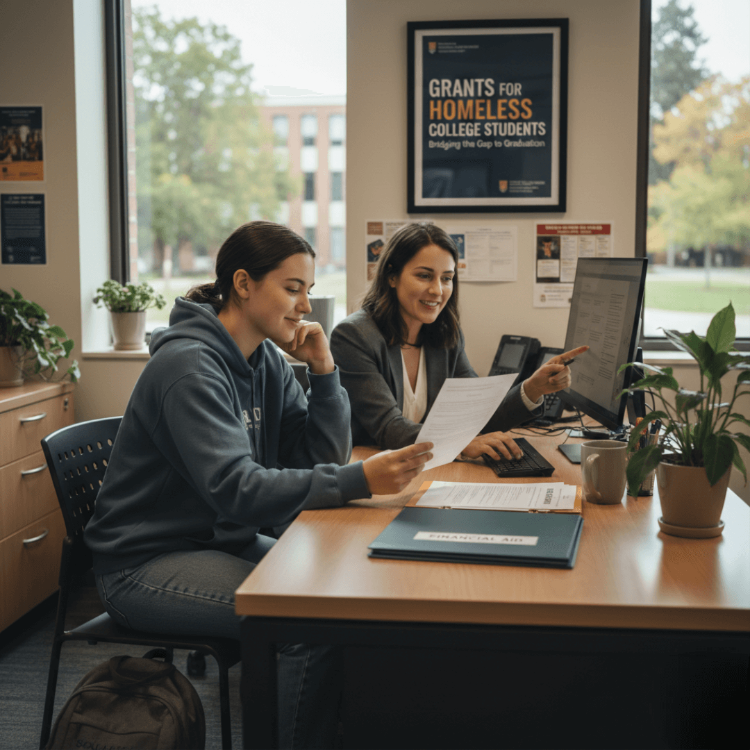 Grants for homeless college students: Get tuition help now