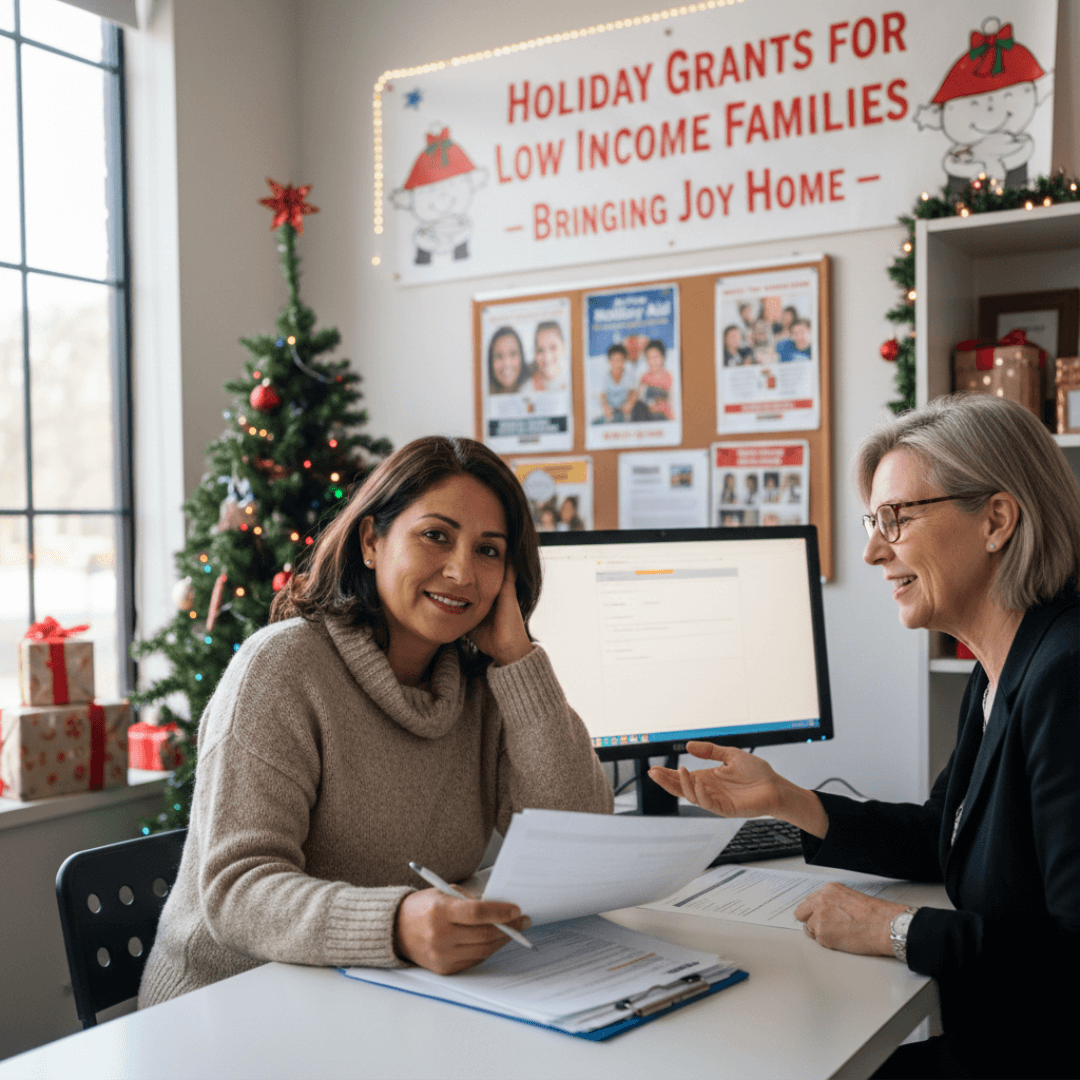 Holiday Grants for Low Income Families: Apply for Aid Now