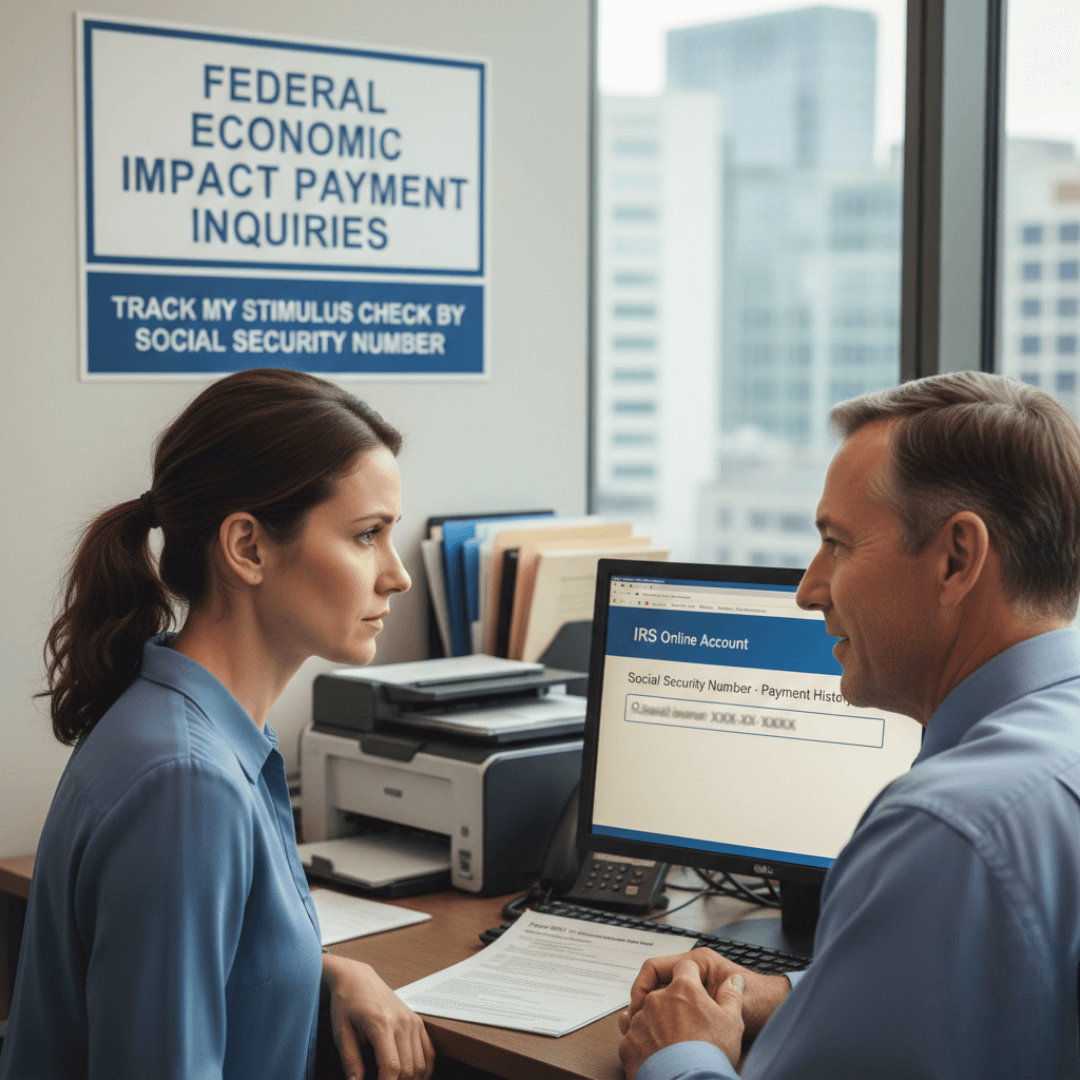 Track my stimulus check by social security number now