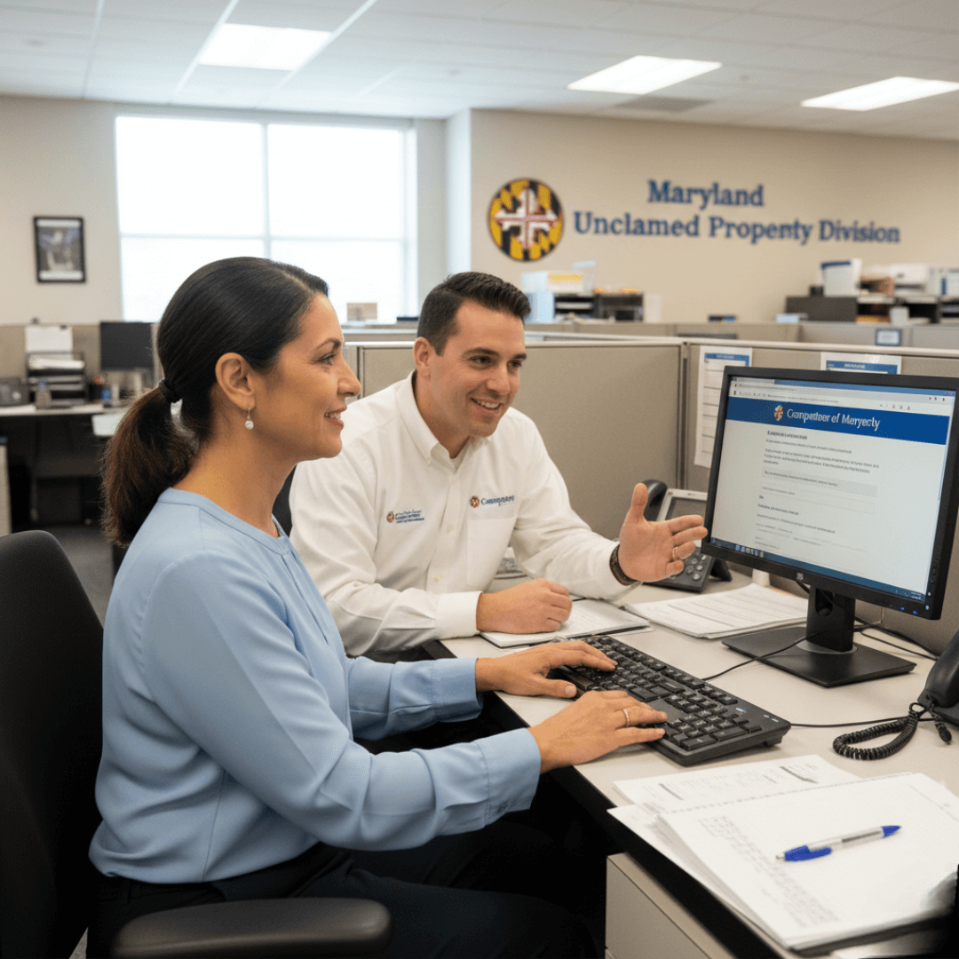 Maryland unclaimed property search for your lost money now