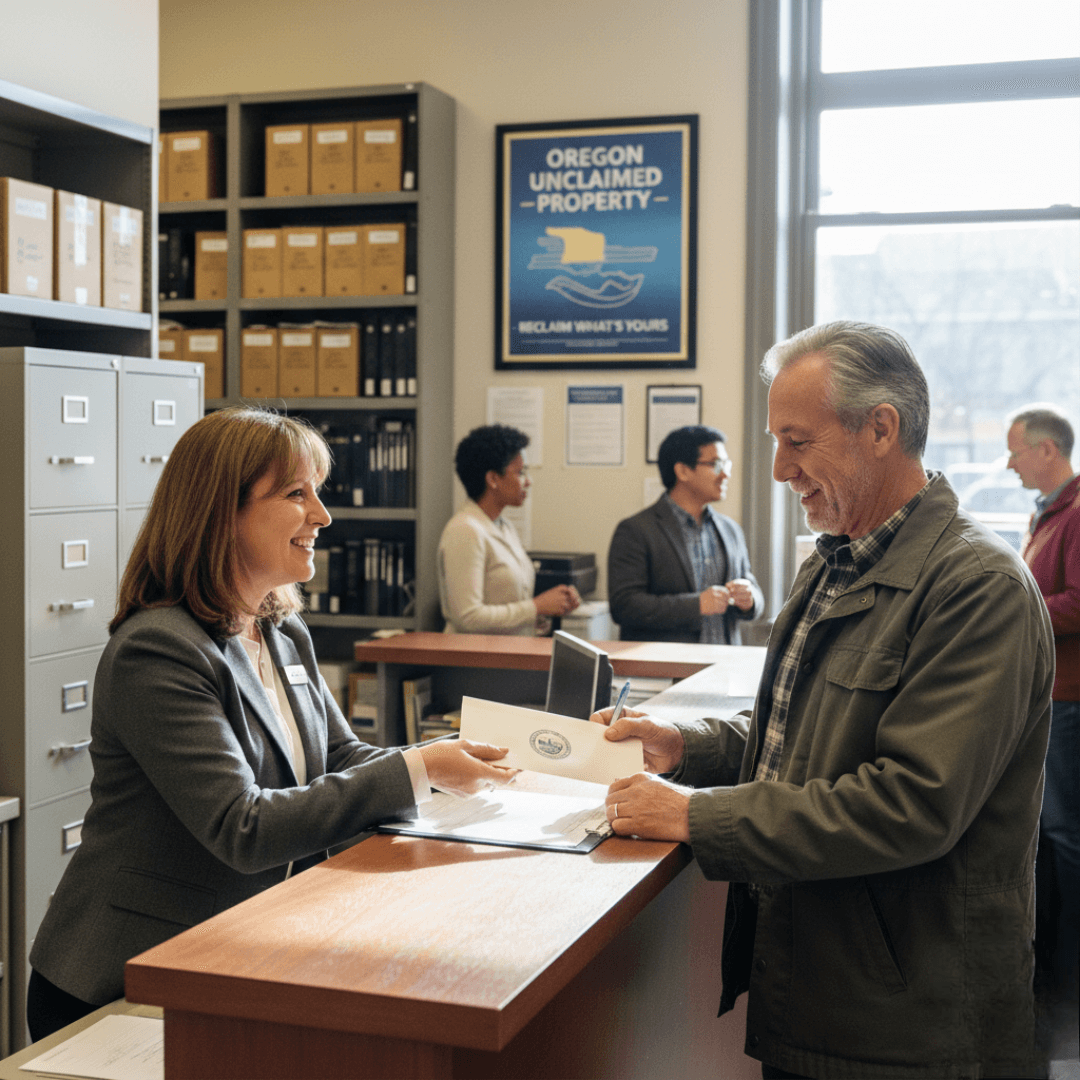 Oregon unclaimed property portal to collect your cash
