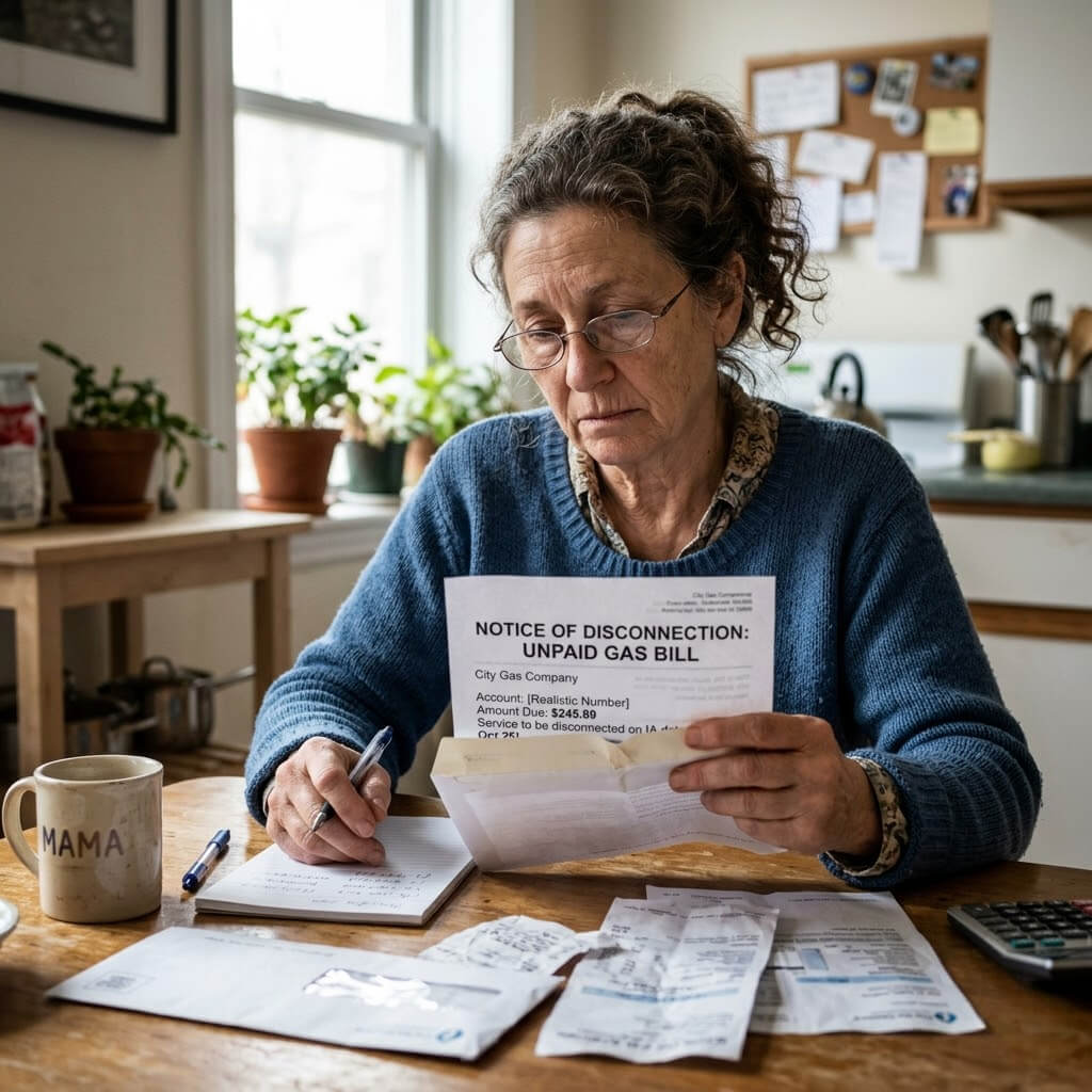 Notice of Disconnection Gas Bill Help: Stop a Utility Shut-Off